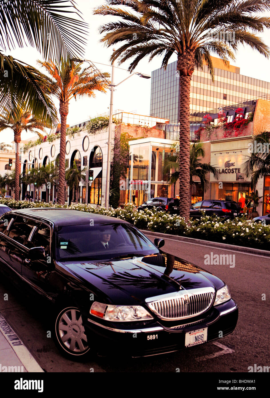 rodeo drive, los angeles, california Stock Photo - Alamy
