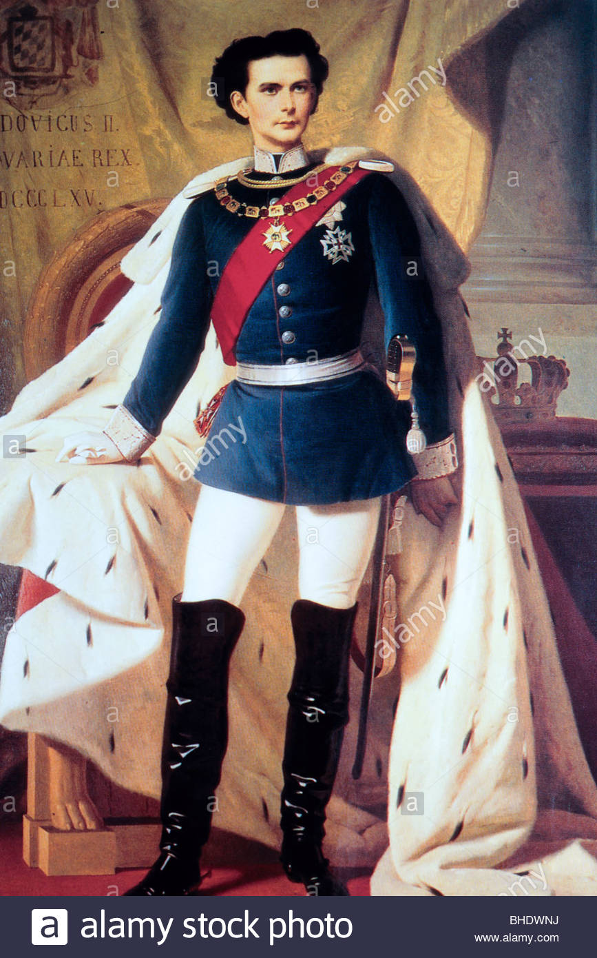 Portrait Ludwig Ii Bavaria Stock Photos & Portrait Ludwig Ii Bavaria ...