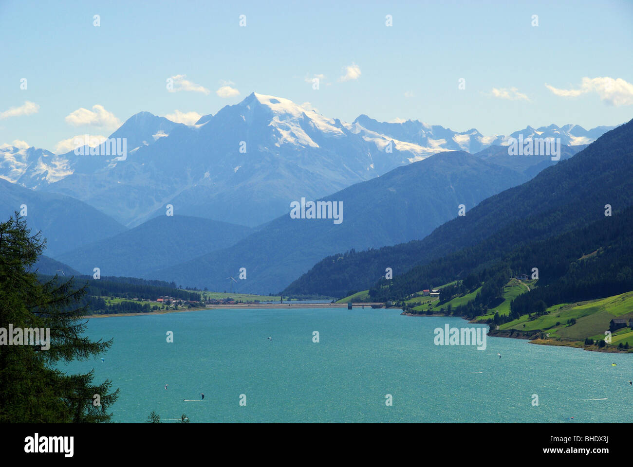 Lake reschensee hi-res stock photography and images - Alamy