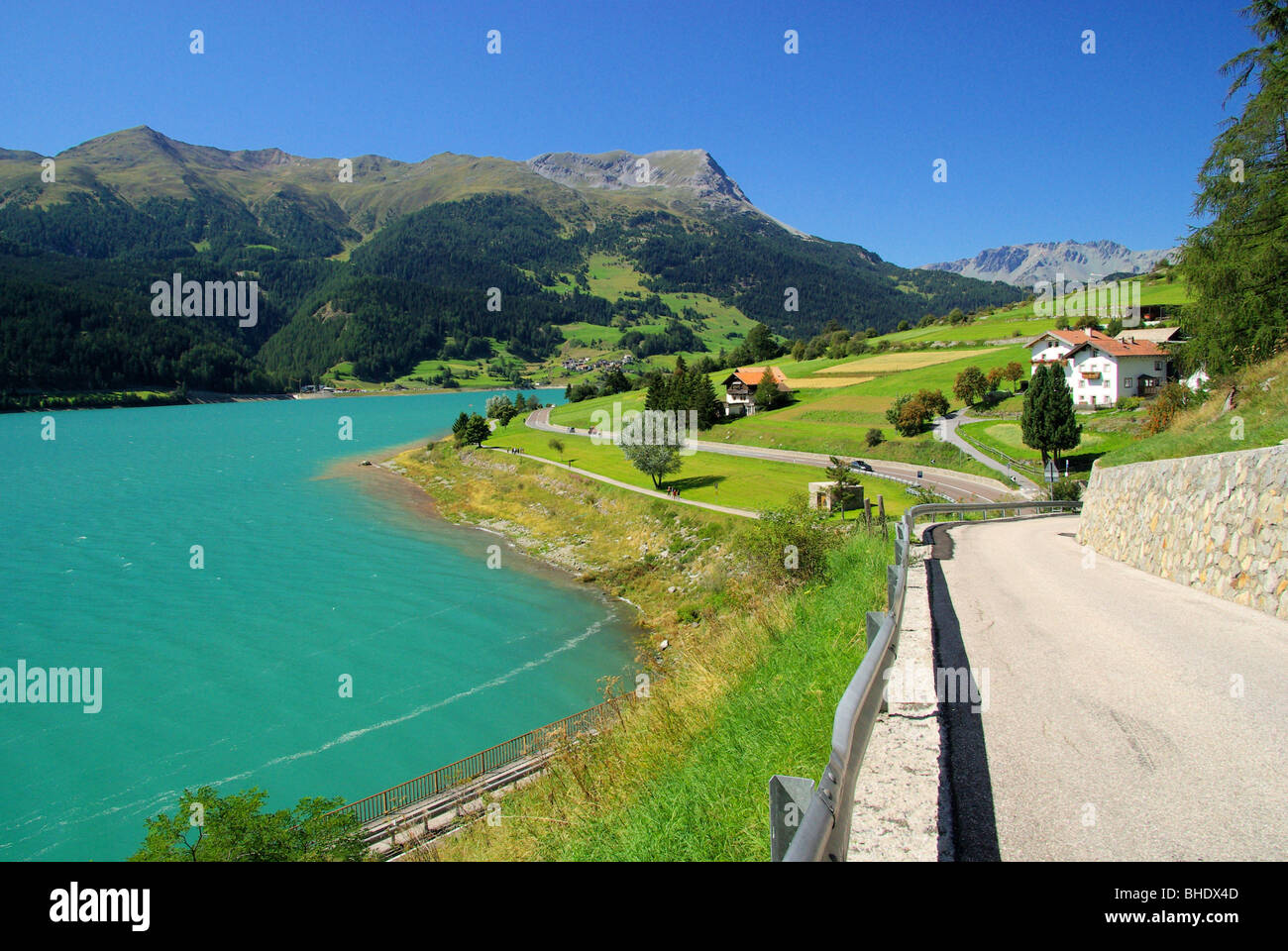 Lake reschen hi-res stock photography and images - Alamy