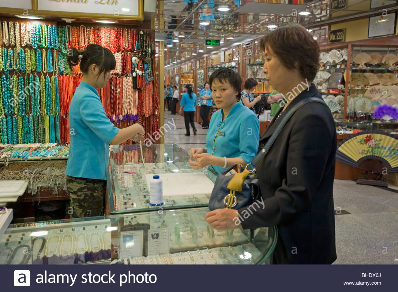 Asia China Beijing Pearl Market High Resolution Stock Photography and ...