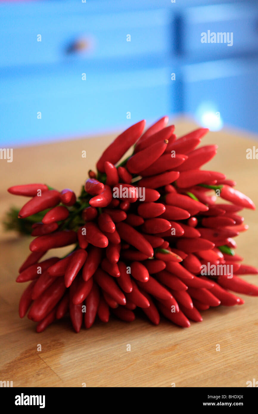 Small red hot peppers hi-res stock photography and images - Alamy