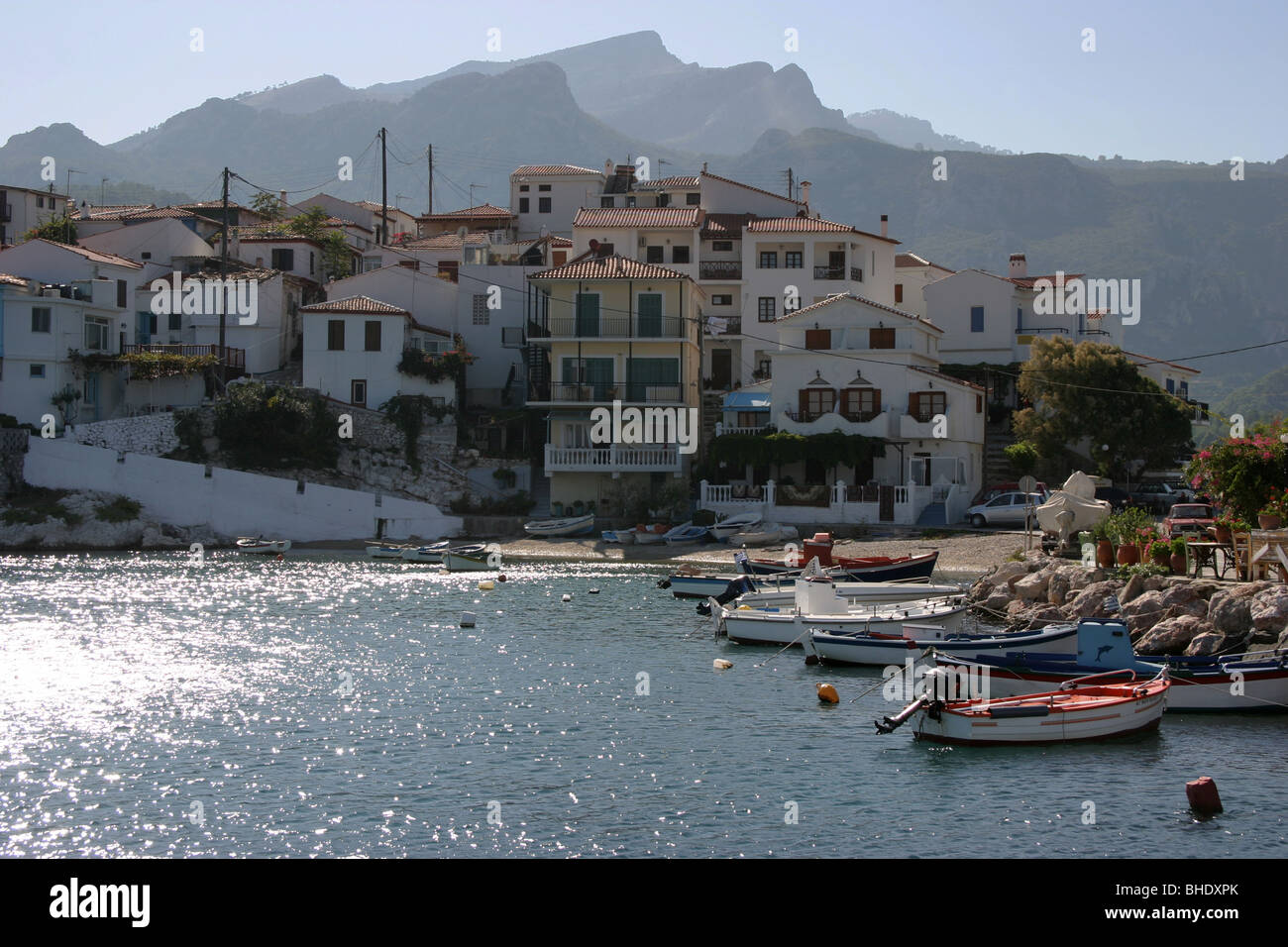 Kokkari town hi-res stock photography and images - Alamy