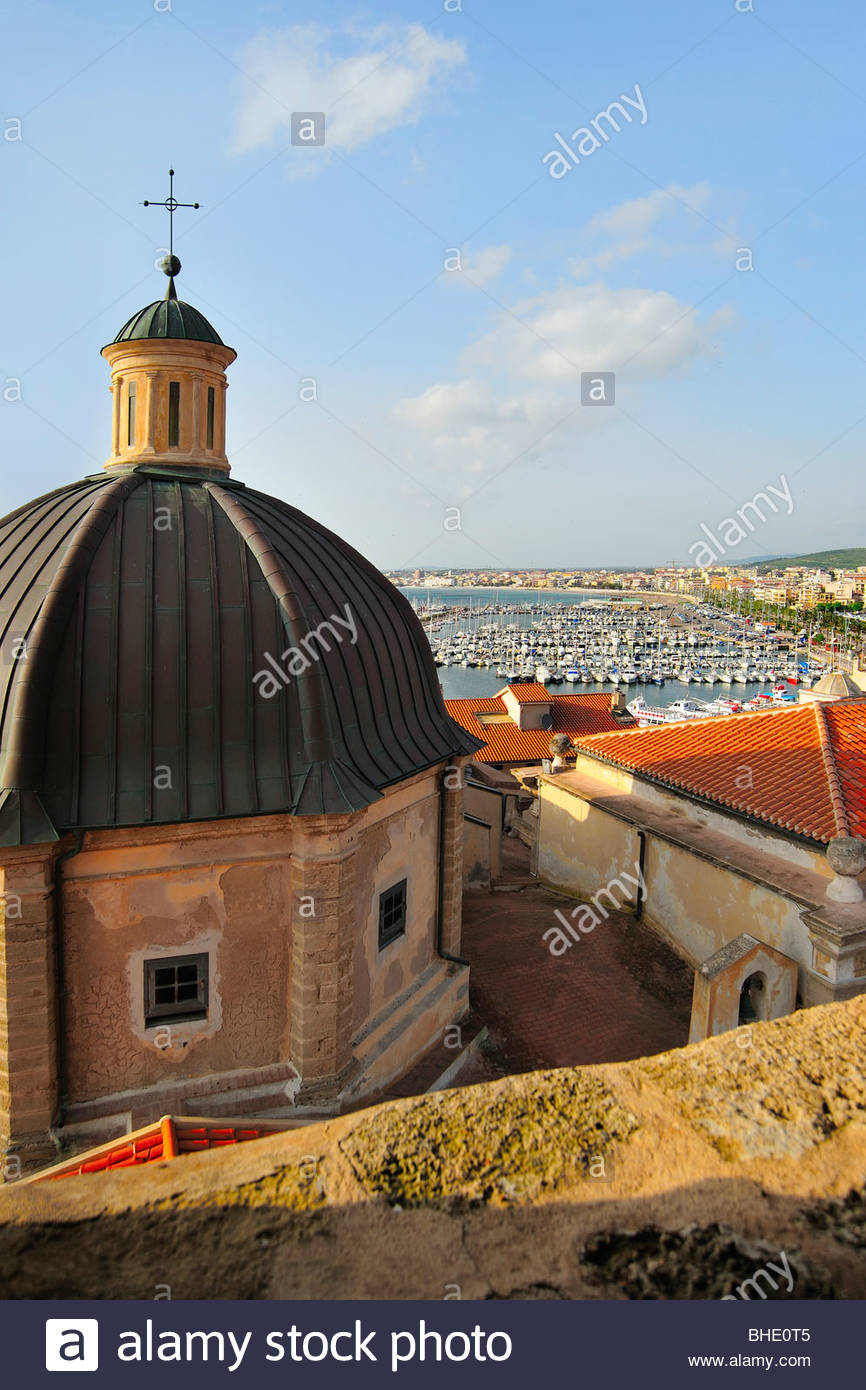 Church Alghero Sardinia Stock Photos & Church Alghero Sardinia Stock ...