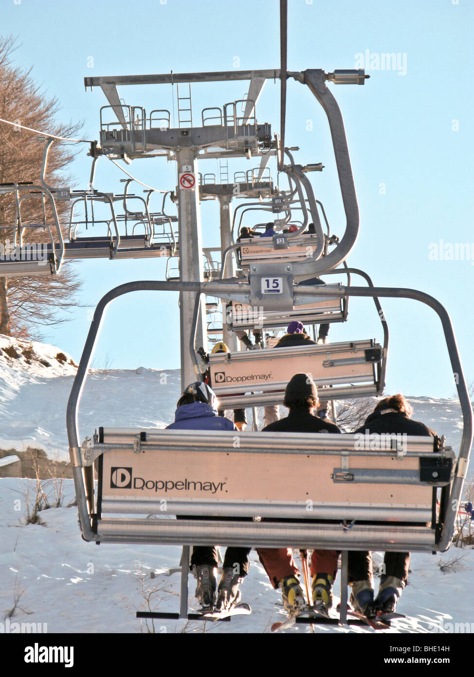 chair lift, alpe di mera, piedmont, italy Stock Photo - Alamy