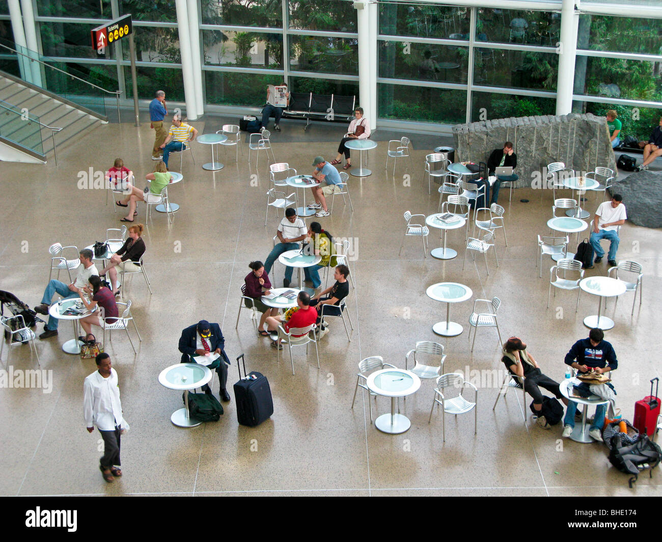 Seattle airport hi-res stock photography and images - Alamy