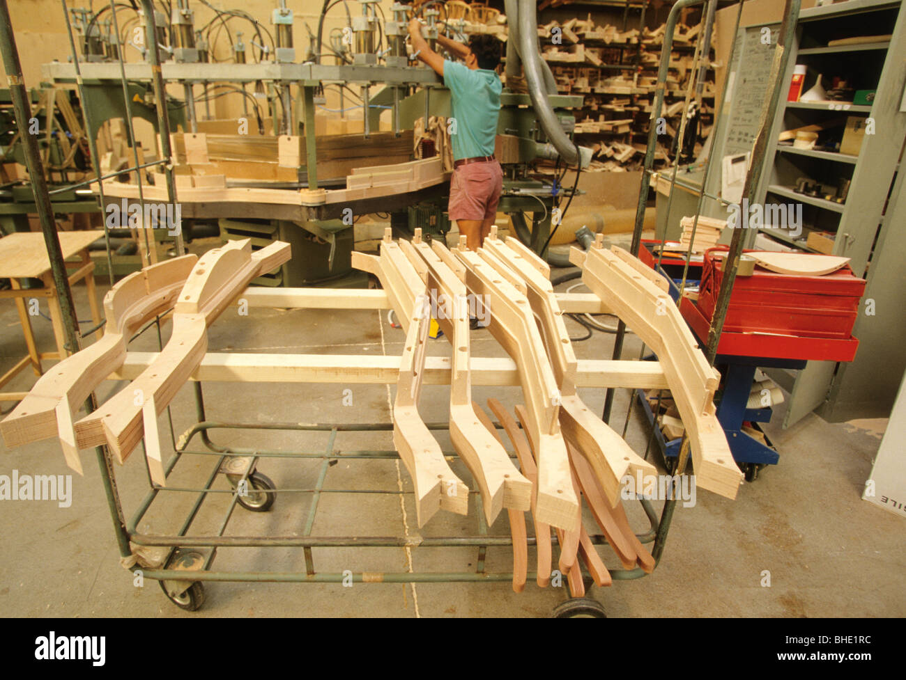 Chairs manufacturing hi-res stock photography and images - Alamy