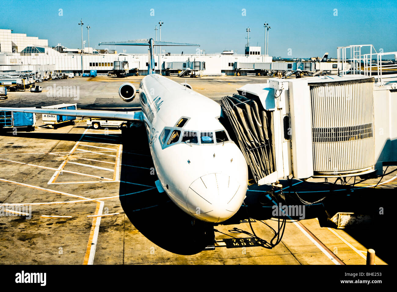 finger, atlanta airport, georgia, usa Stock Photo - Alamy