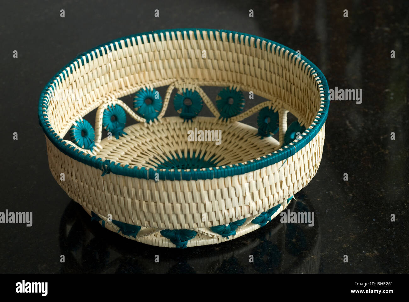 Palm leaf handicraft thing famous in Manappad near Tiruchendur ; Tamil ...