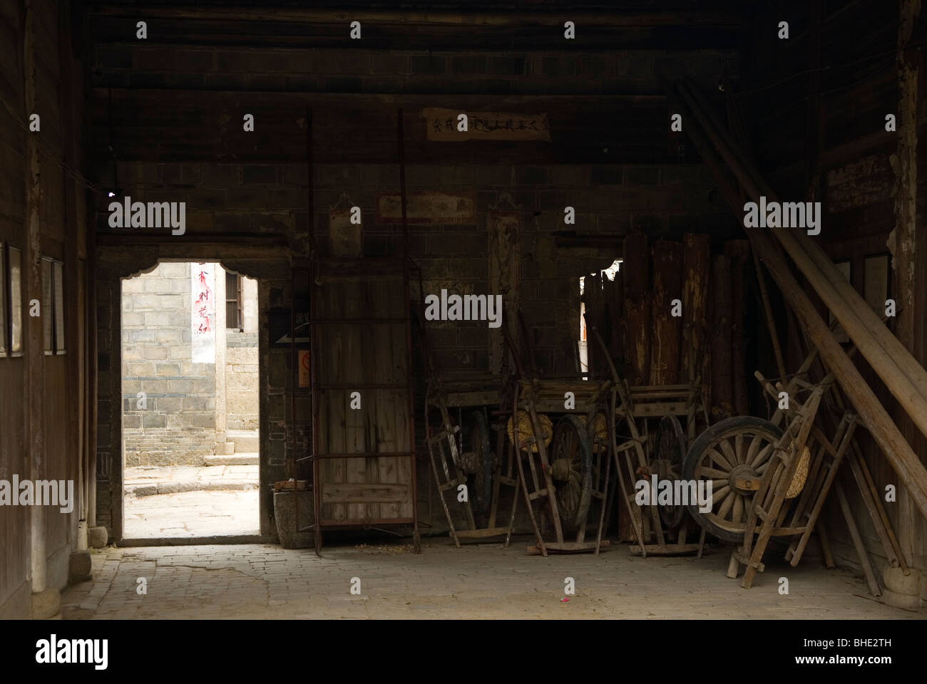 Wheelbarrow china hi-res stock photography and images - Alamy