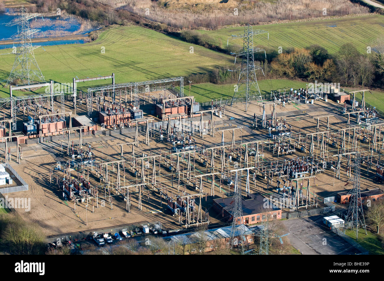 Electricity sub station hi-res stock photography and images - Alamy