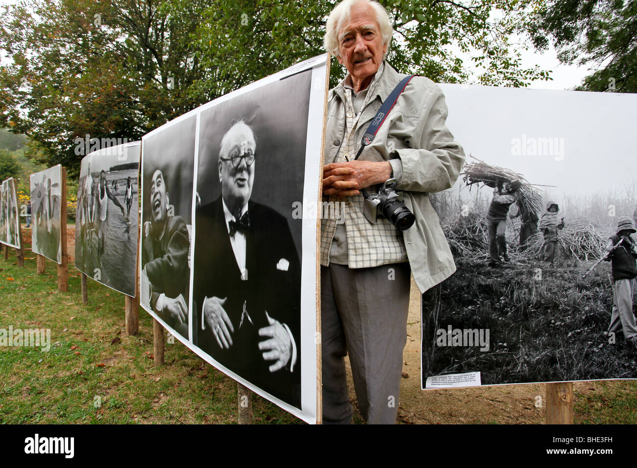 Photographer Marc Riboud (2009 Stock Photo - Alamy