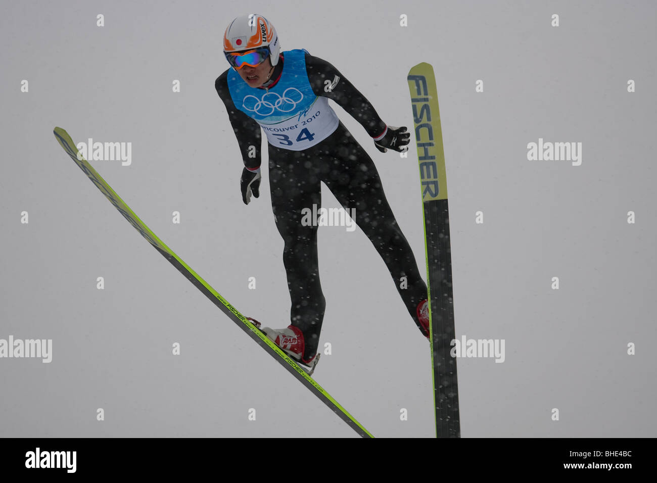 Taku Takeuchi (JPN) during NH Individual Ski Jumping training at the ...