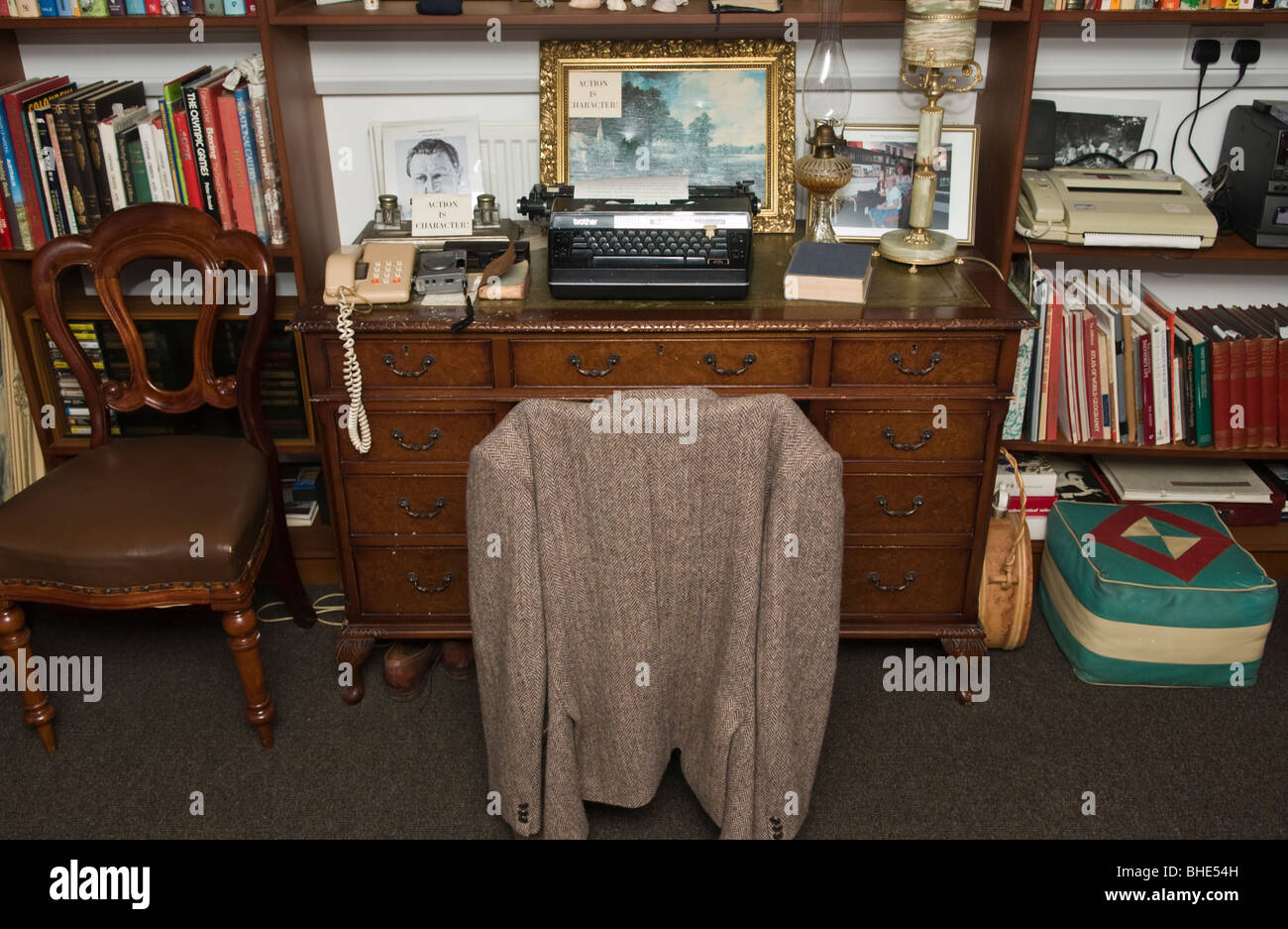 Alexander Cordell's writing room and personal effects in the Cordell ...