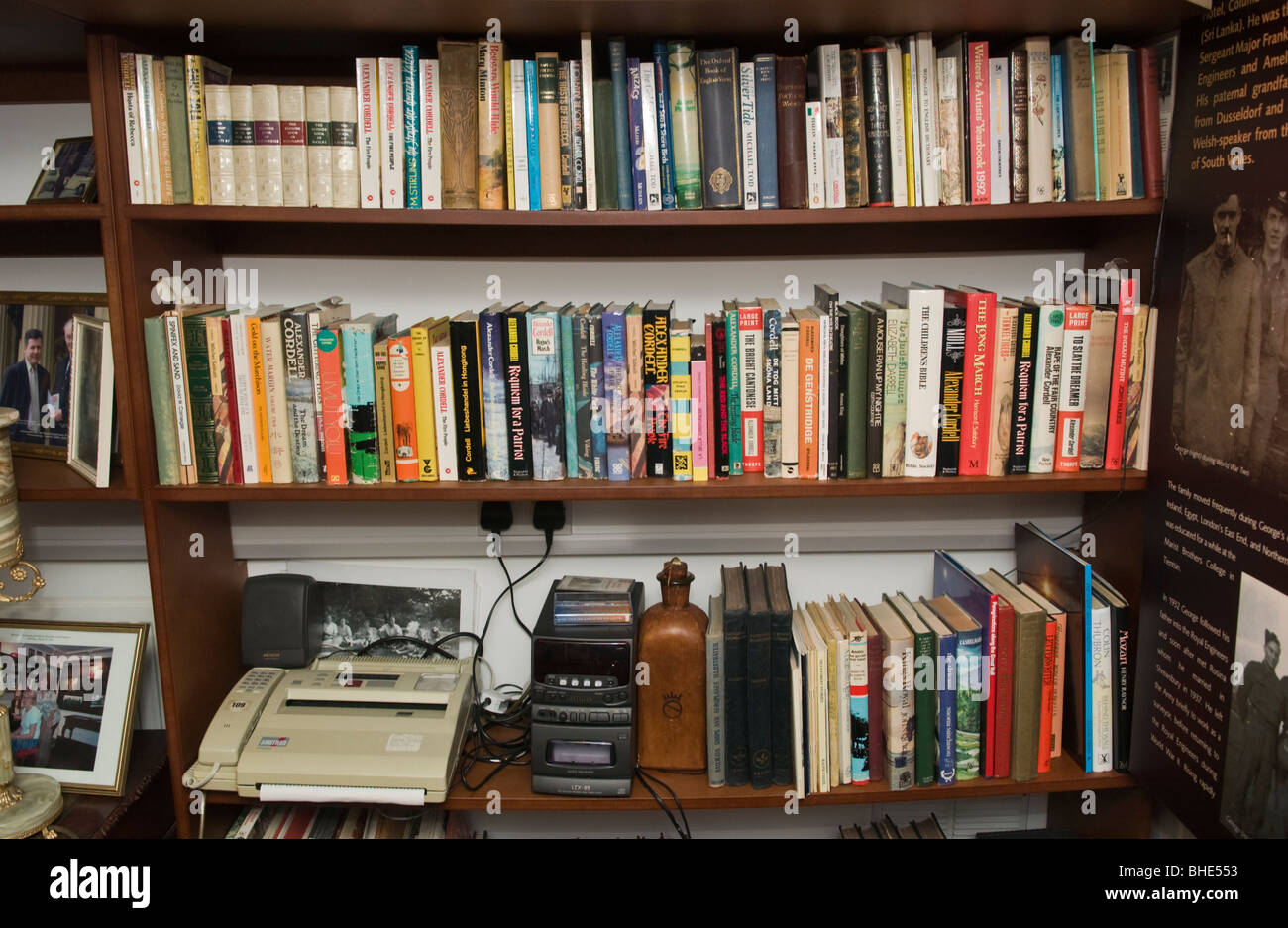 Alexander Cordell's writing room and personal effects in the Cordell ...