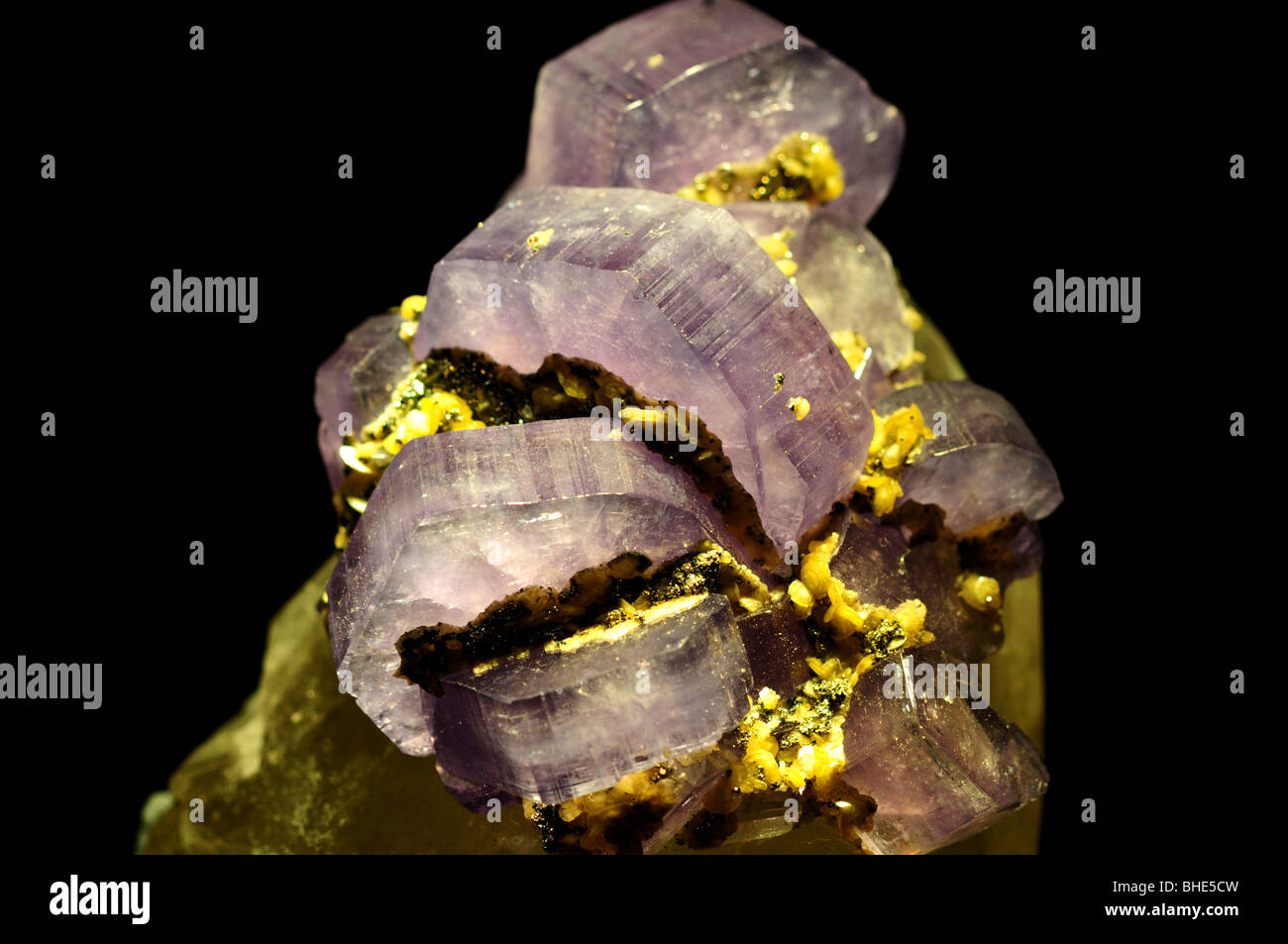 Fluorapatite crystals hi-res stock photography and images - Alamy