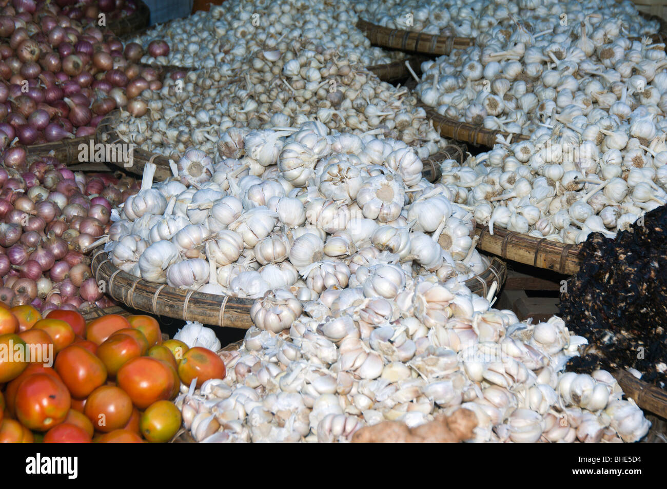 Vegetable market, Mandalay, Burma, Myanmar Stock Photo - Alamy