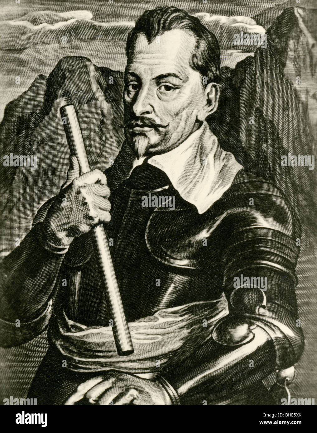 Wallenstein, Albrecht von, 14.9. 1583 - 25.2.1634, Bohemian general ...