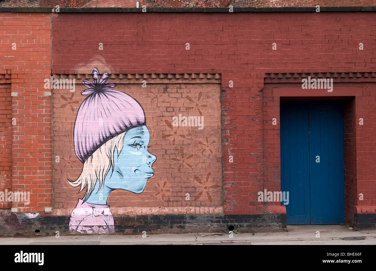 graffiti in Manchester City, England Stock Photo - Alamy