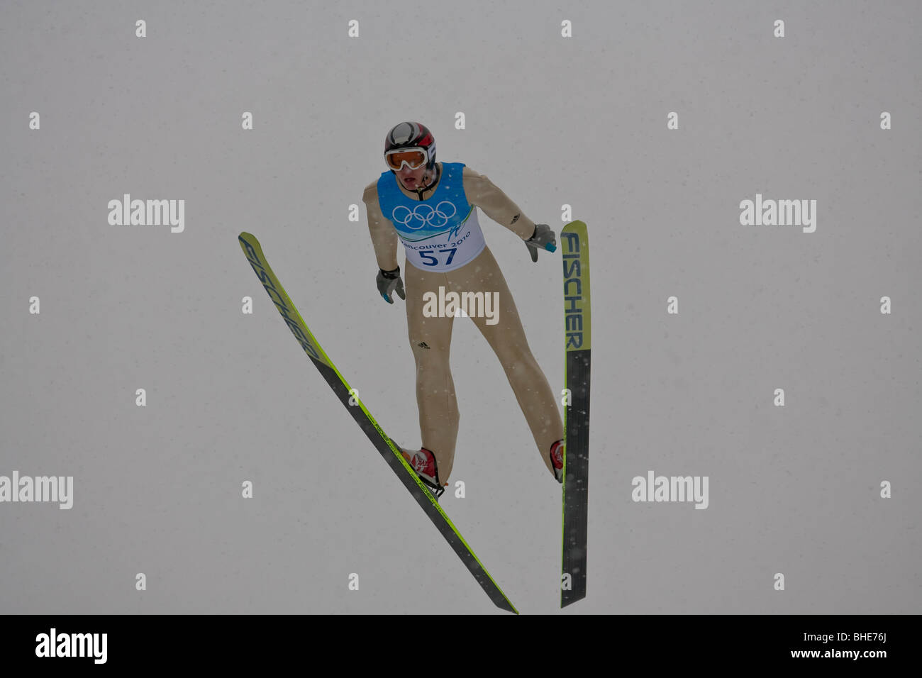 Pascal Bodmer (GER) during NH Individual Ski Jumping training at the ...
