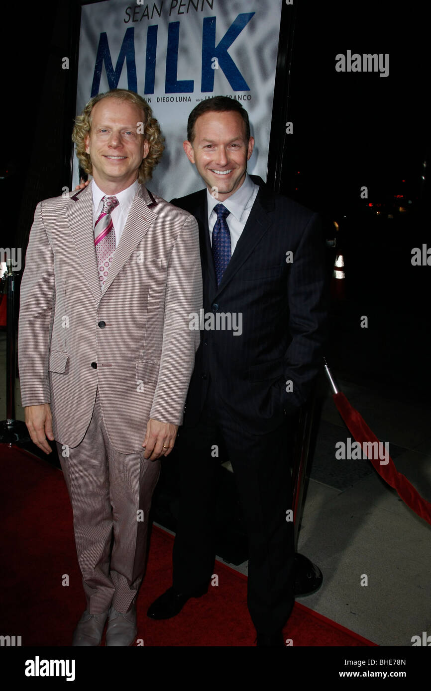 BRUCE COHEN DAN JINKS MILK LOS ANGELES PREMIERE BEVERLY HILLS LOS ...