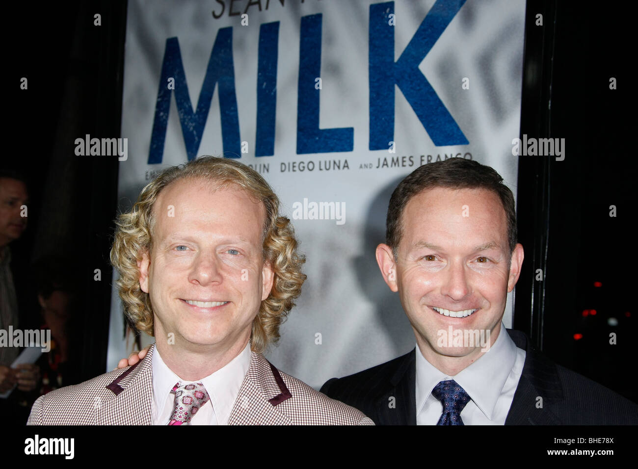 BRUCE COHEN DAN JINKS MILK LOS ANGELES PREMIERE BEVERLY HILLS LOS ...
