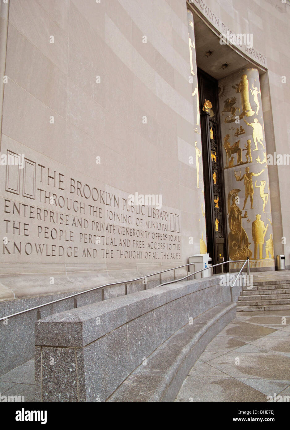 Brooklyn Public Library New York City Stock Photo - Alamy