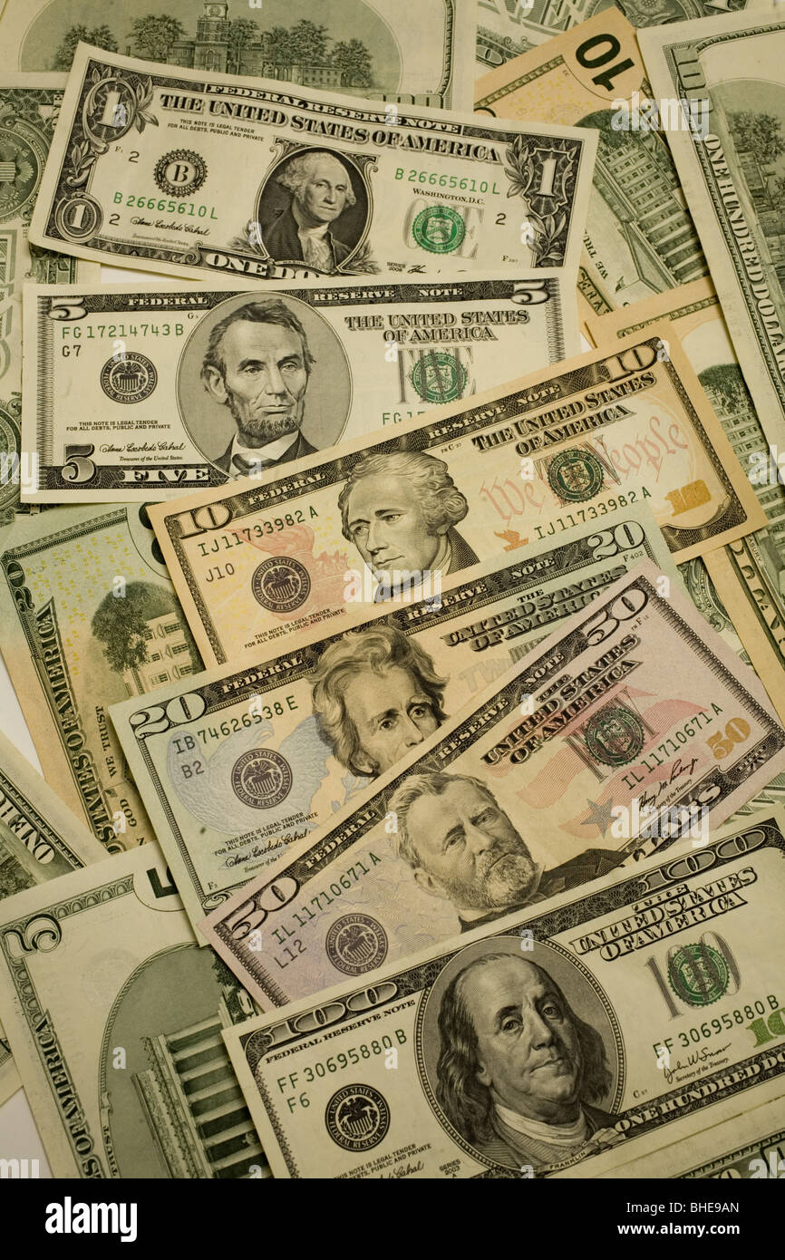 Us currency economy hi-res stock photography and images - Alamy