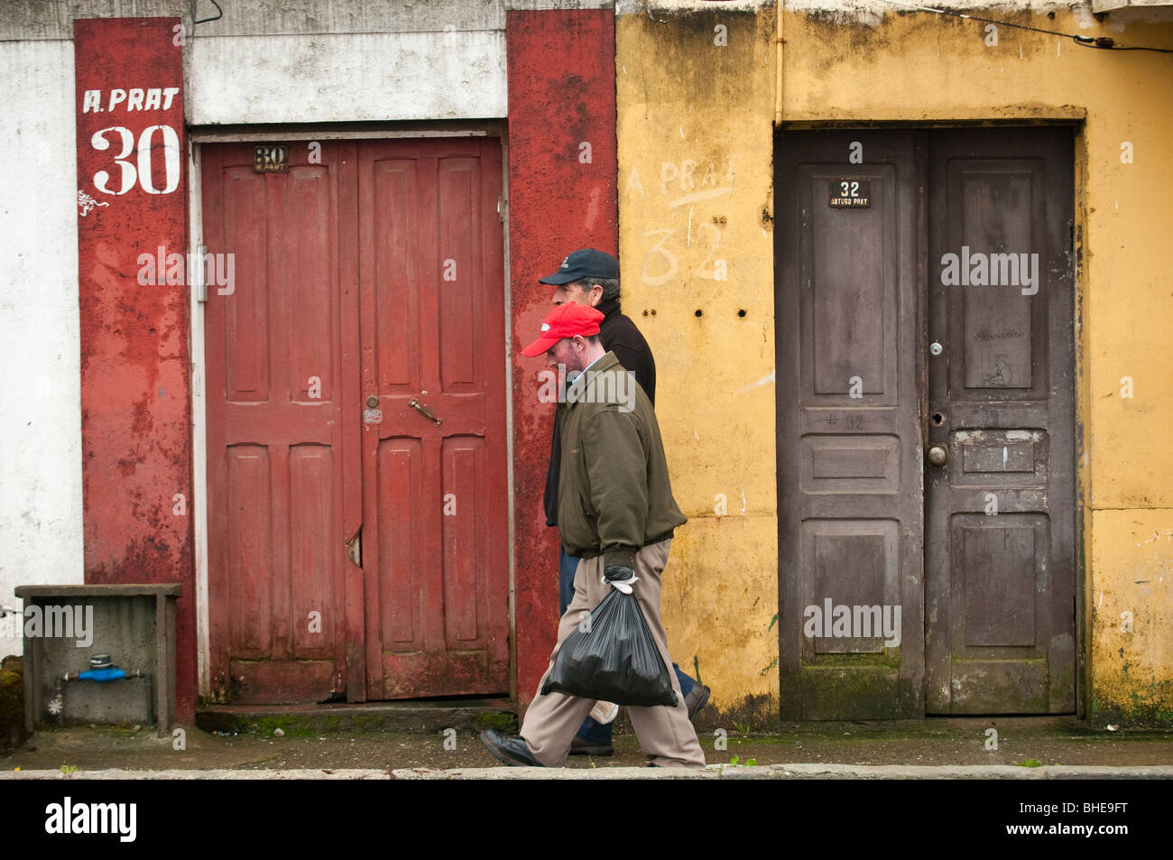 Street scene in Ancud, Chiloe, Chile Stock Photo - Alamy