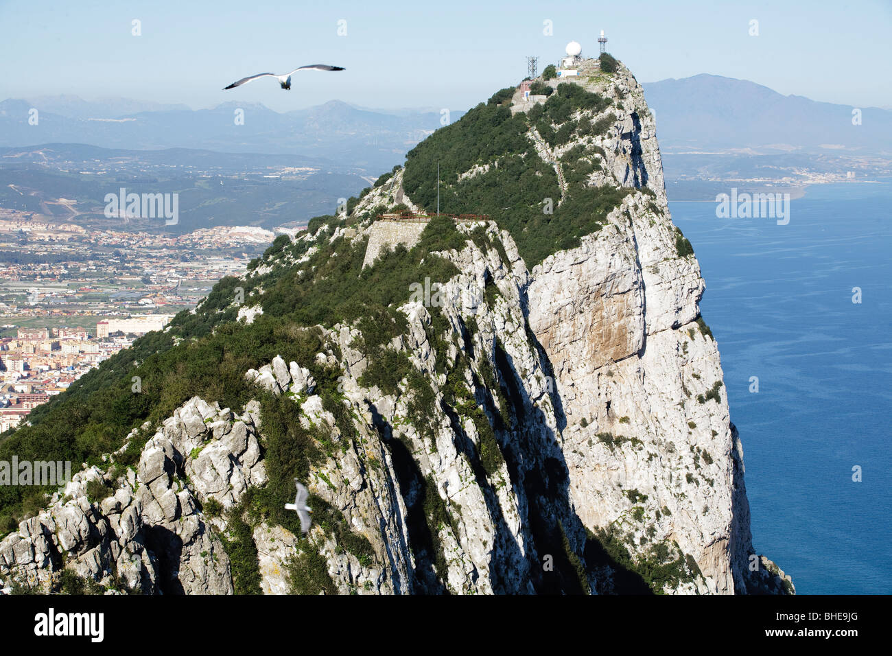 The Rock of Gibraltar Stock Photo - Alamy