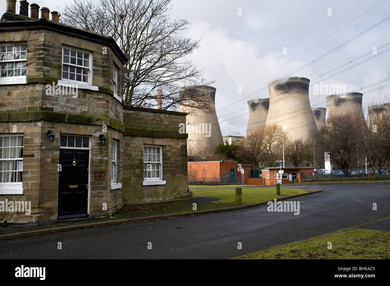 Ferrybridge power station Yorkshire UK Stock Photo - Alamy
