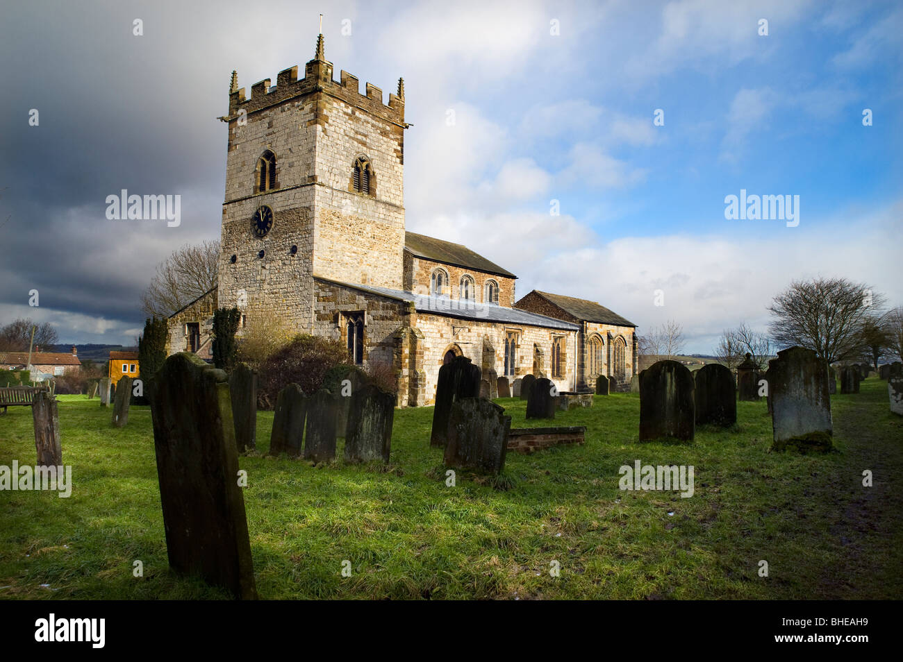 St Helen and the Holy Cross 12th Century Church, Sheriff Hutton N ...