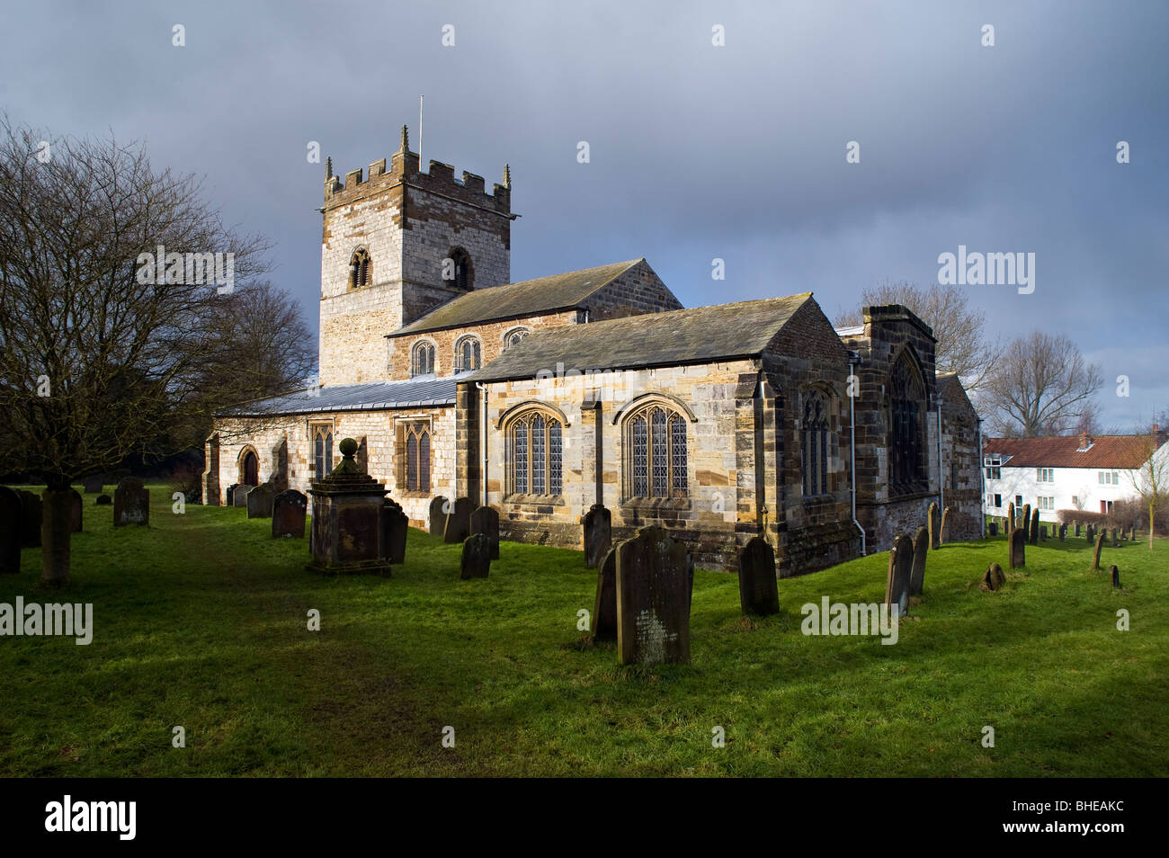 St Helen and the Holy Cross 12th Century Church, Sheriff Hutton N ...