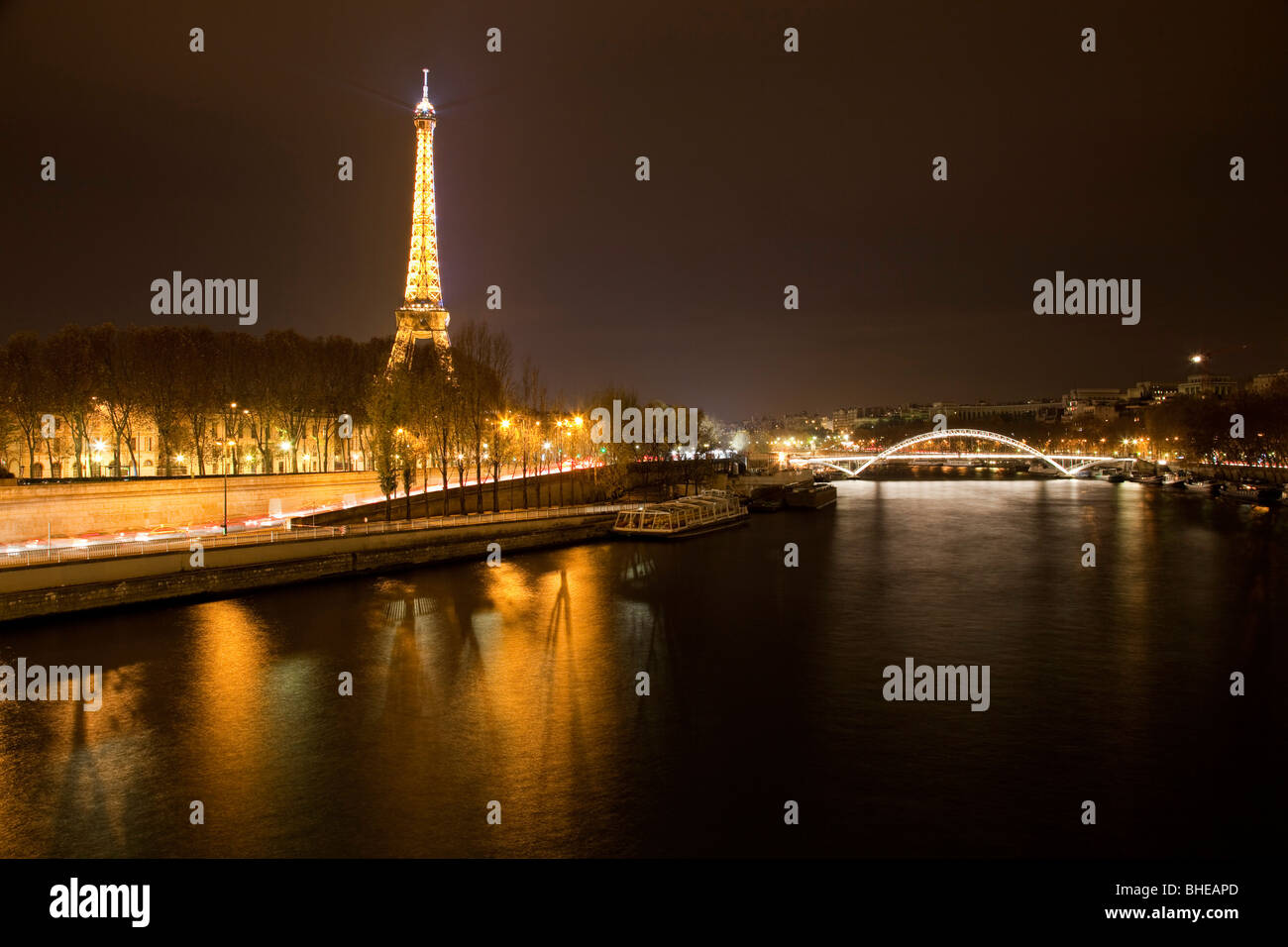 River Seine At Night