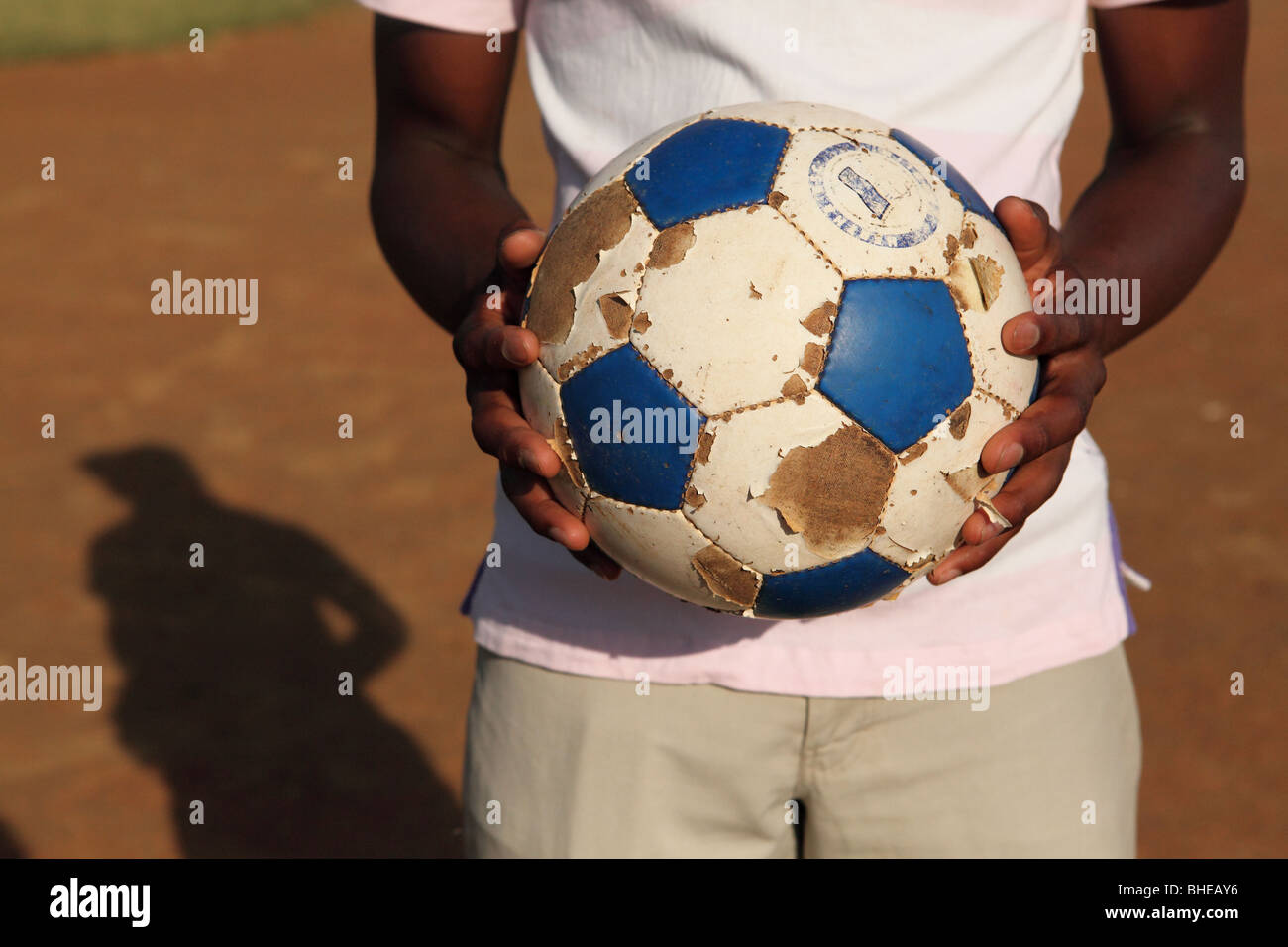 Football holds hi-res stock photography and images - Alamy