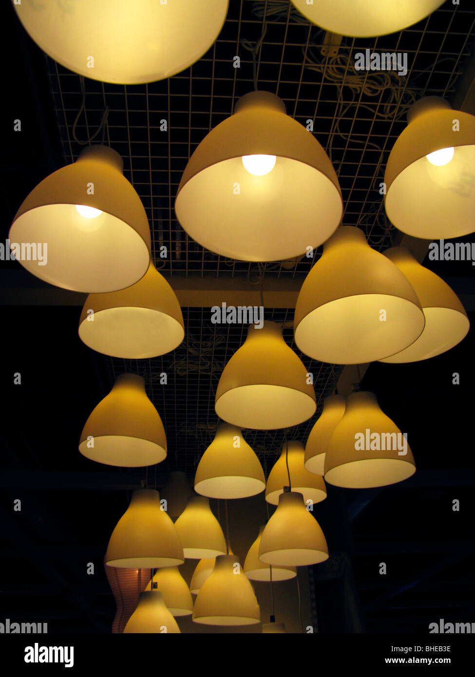 Fluorescent light fixtures hi-res stock photography and images - Alamy