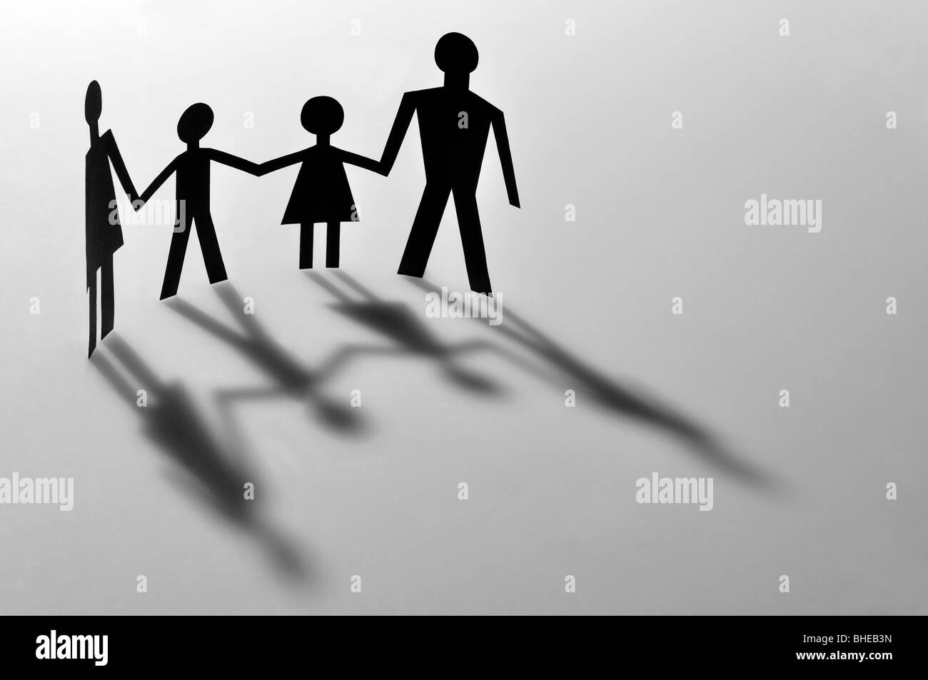 Model family Black and White Stock Photos & Images - Alamy
