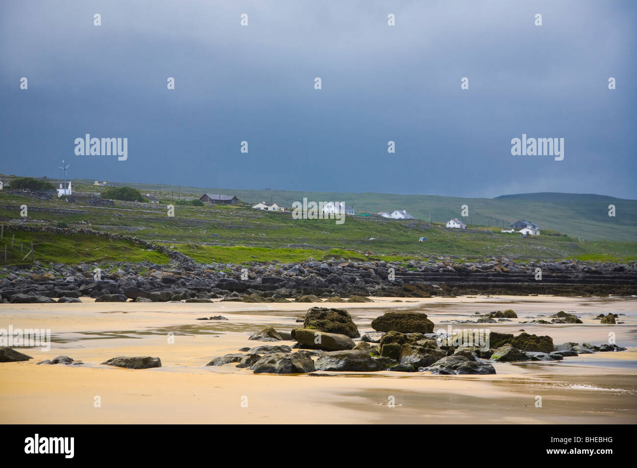 Ireland clare fanore beach hi-res stock photography and images - Alamy