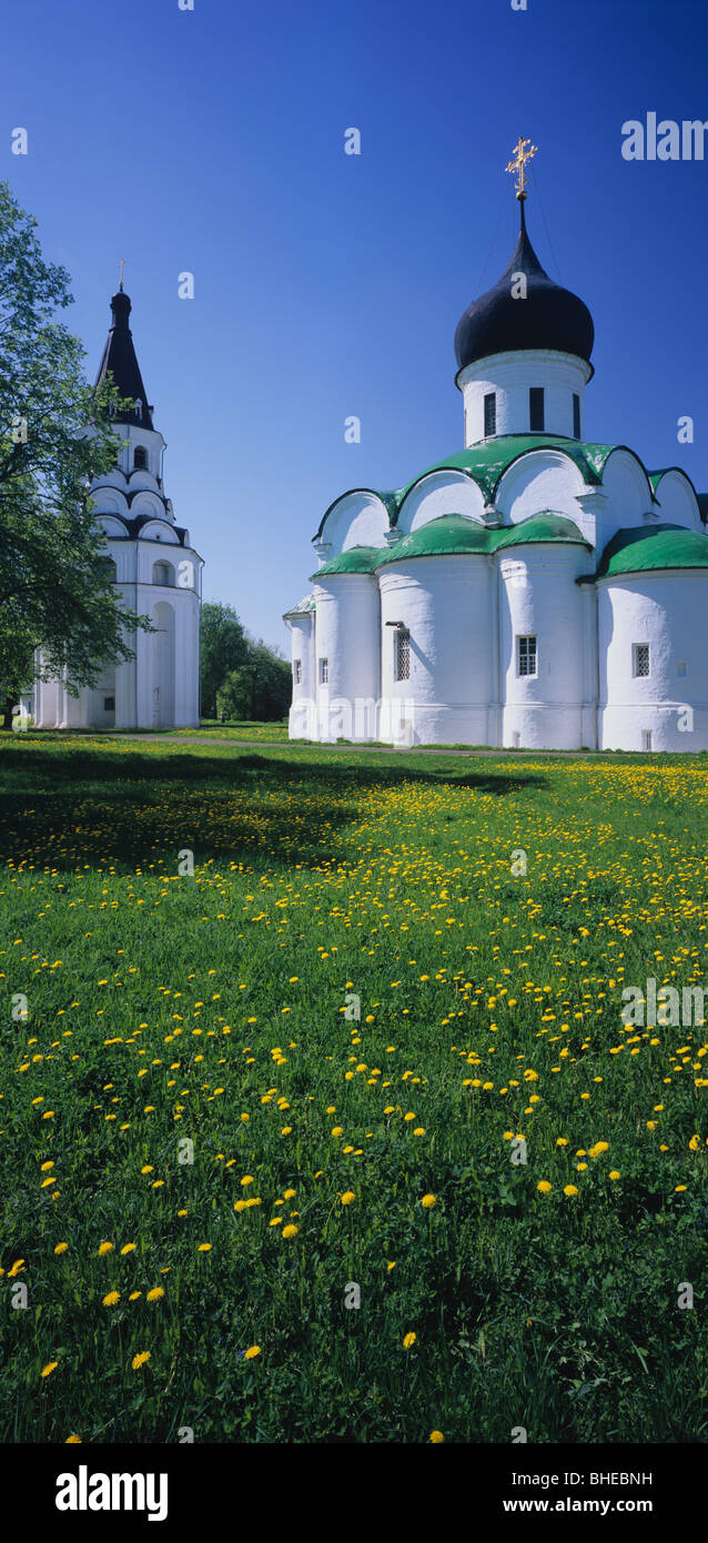 The Trinity cathedral view, Aleksandrovskiy settlement of Ivan the ...