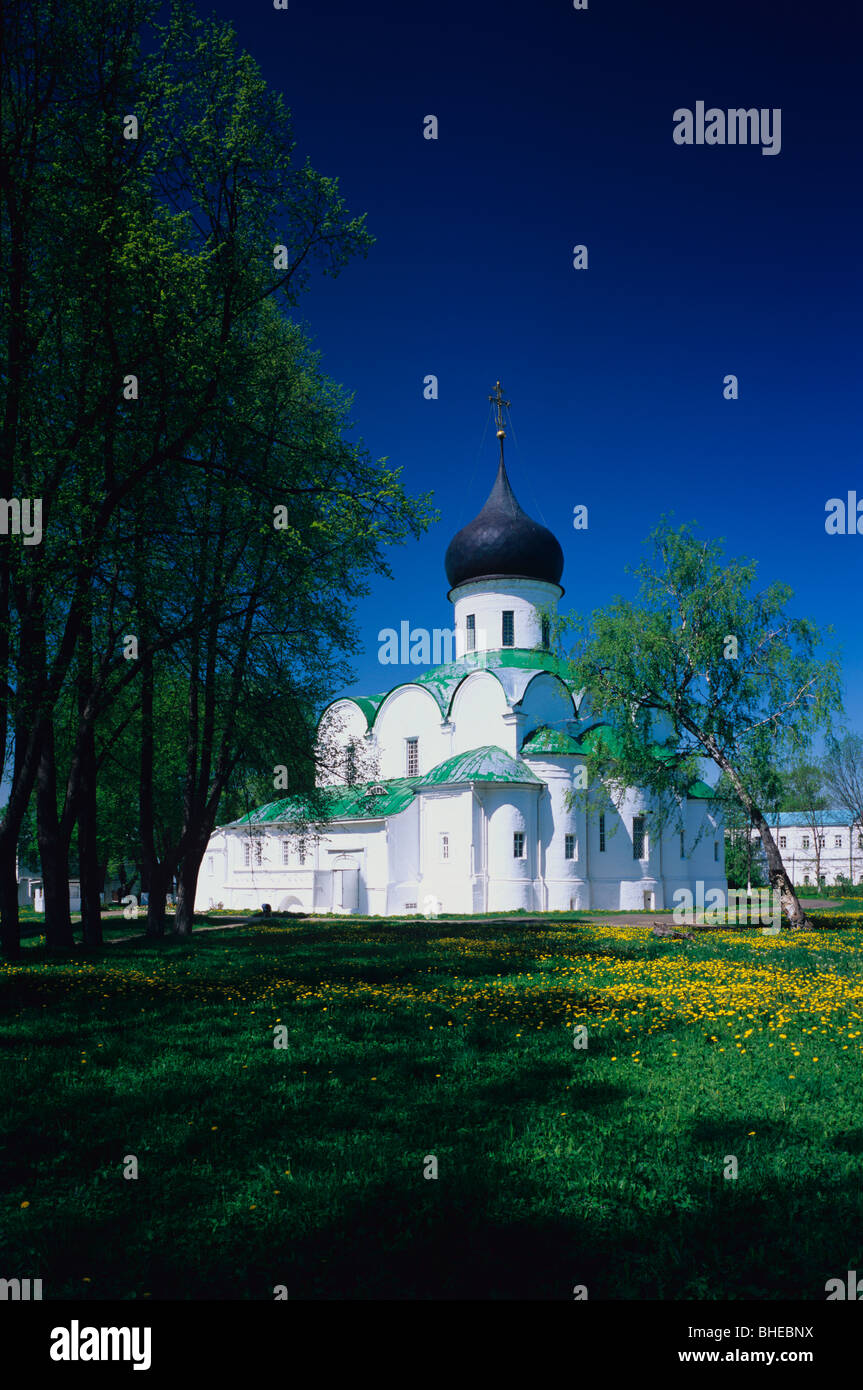 The Trinity cathedral view, Aleksandrovskiy settlement of Ivan the ...