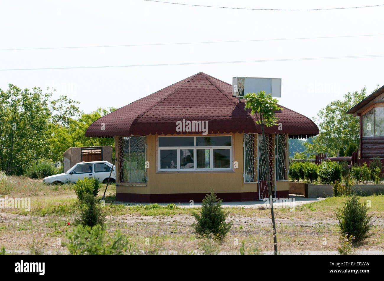 Small shop Torokszentmiklos Hungary Eastern Europe Stock Photo - Alamy