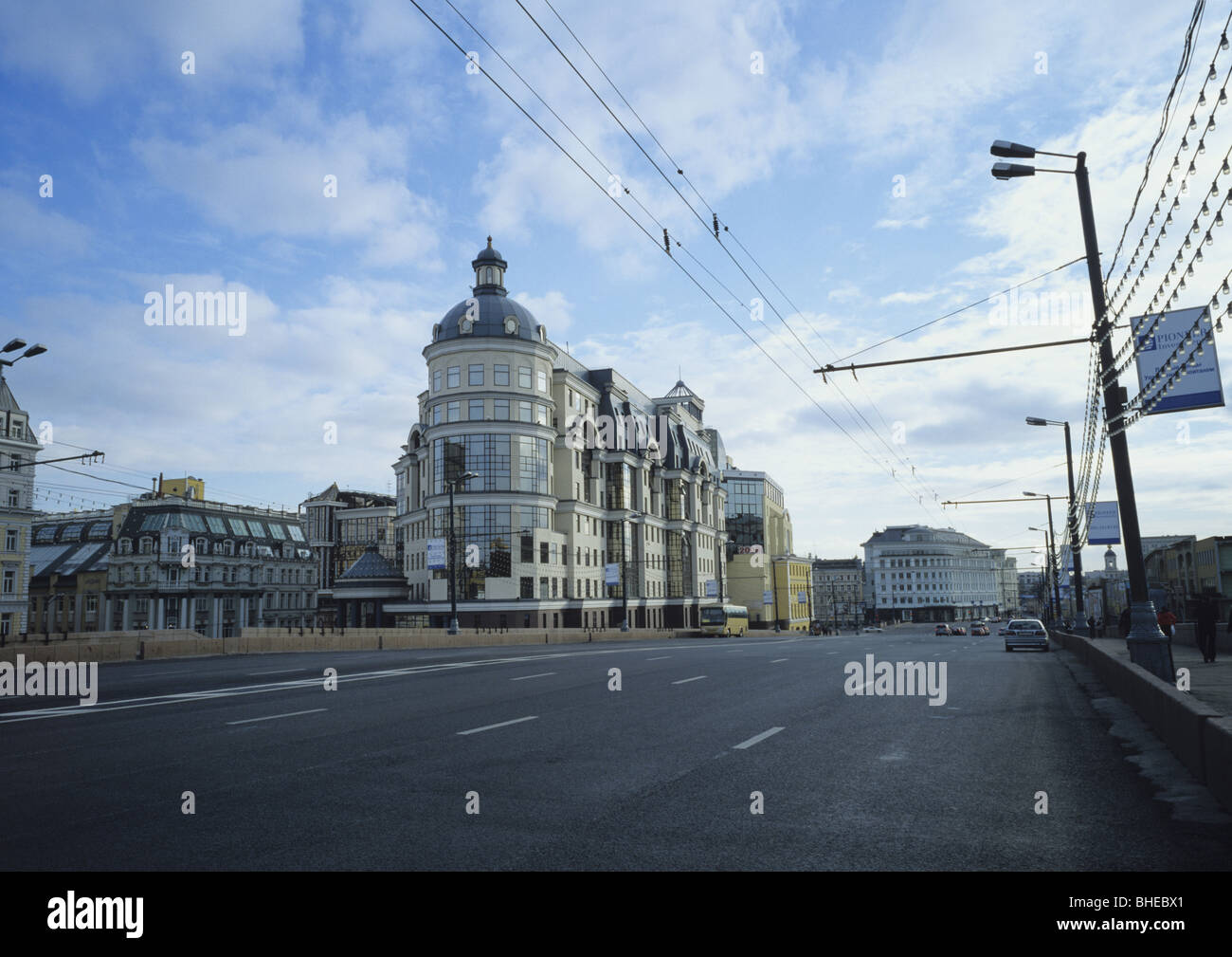 Hotel Baltschug Kempinski view, Moscow, Russia Stock Photo - Alamy