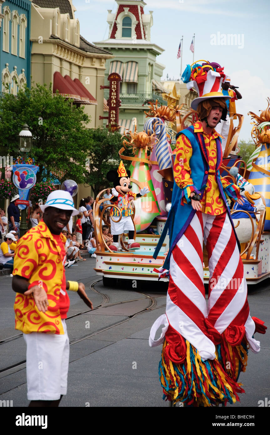 Orlando Florida FL Magic Kingdom Character Parade Walt Disney World ...