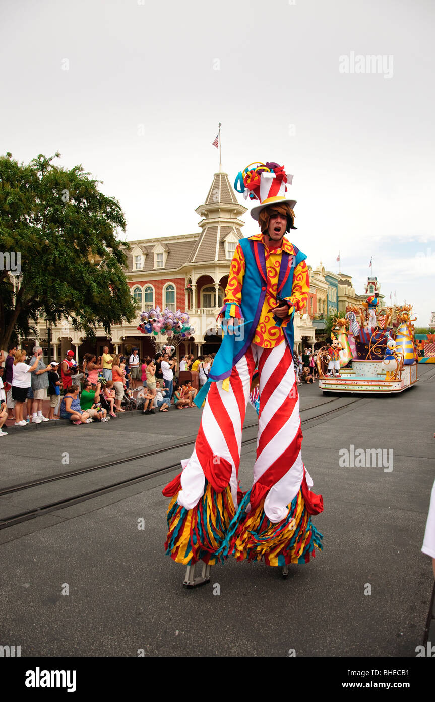 Orlando Florida FL Magic Kingdom Character Parade Walt Disney World ...