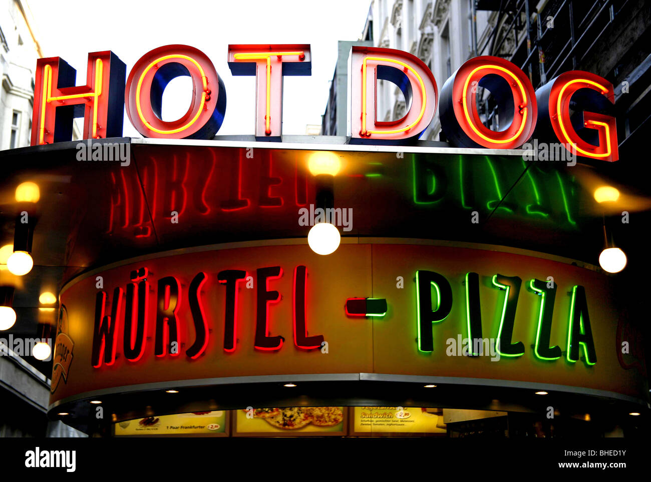 Wurstel stand hi-res stock photography and images - Alamy