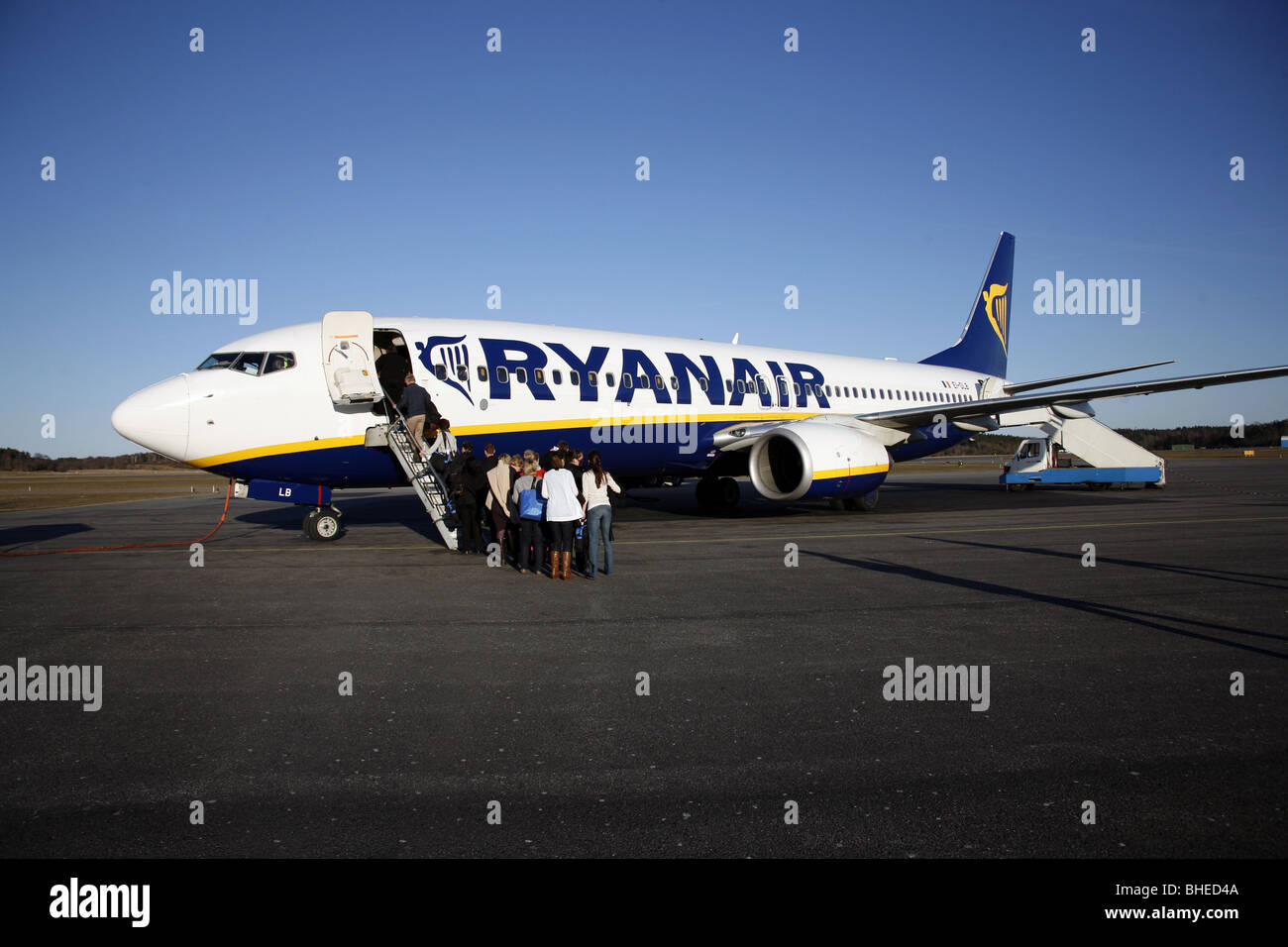 Ryanair aircraft Stock Photo - Alamy