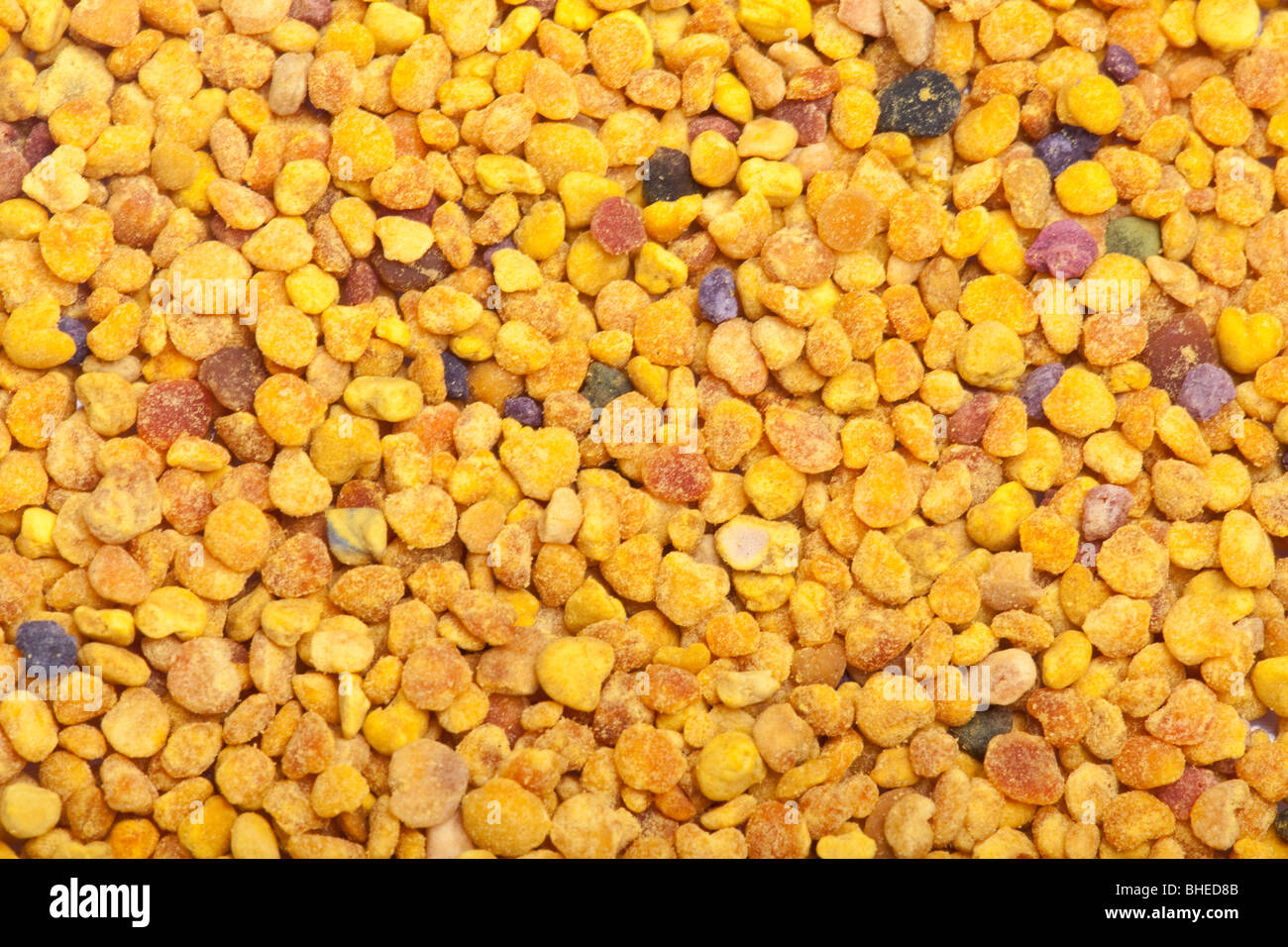 Bee pollen granules Stock Photo - Alamy