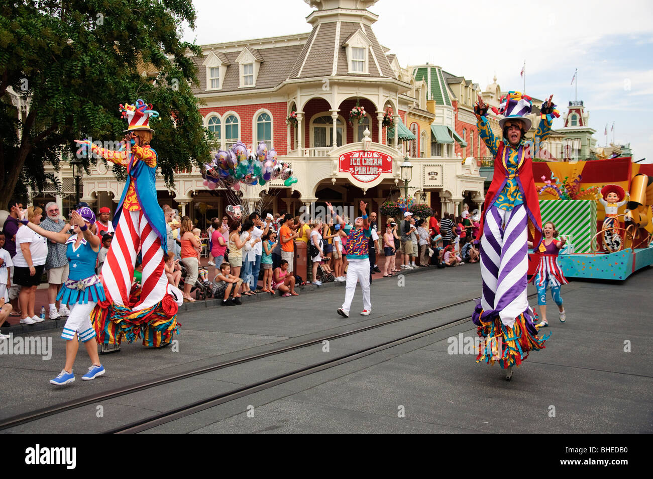 Orlando Florida FL Magic Kingdom Character Parade Walt Disney World ...