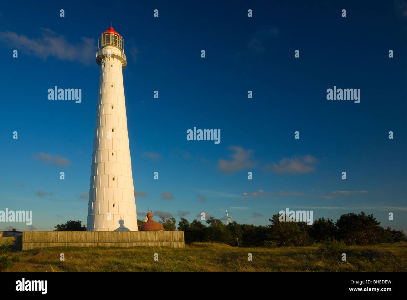 A lighthouse at Tahkuna peninsula at Hiiumaa island, Estonia Stock ...