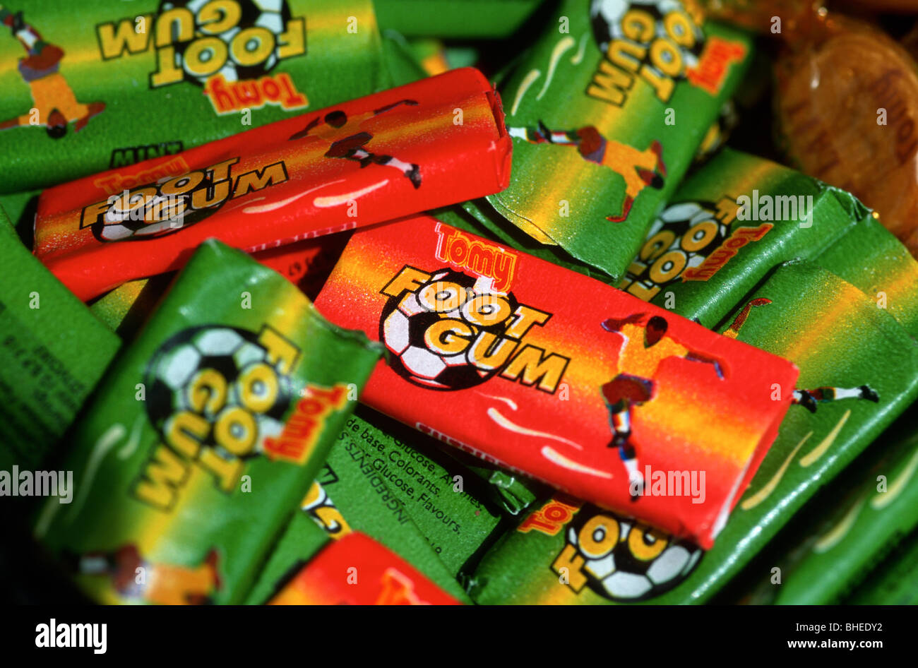 Chewing gum and foot hi-res stock photography and images - Alamy